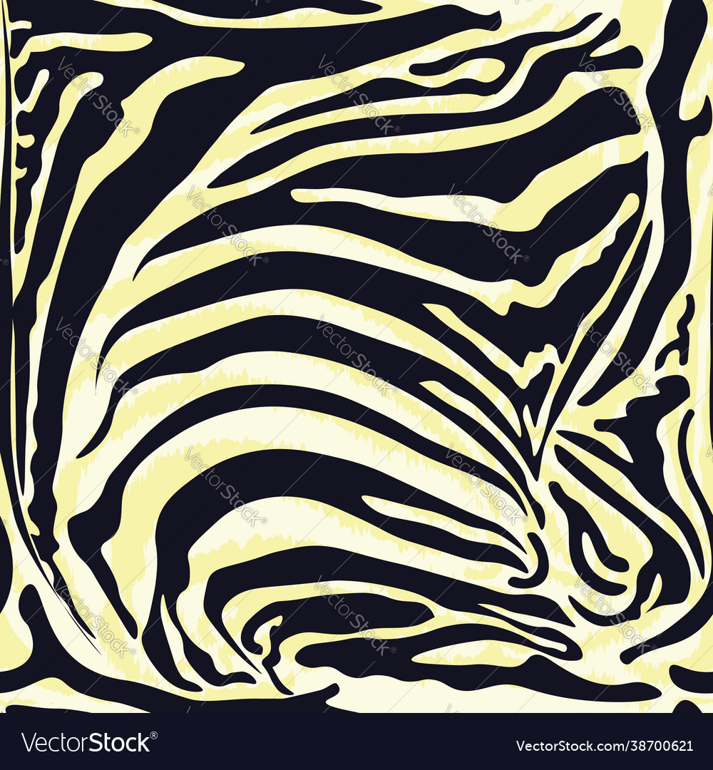 Animal print with seamless zebra stripes Vector Image