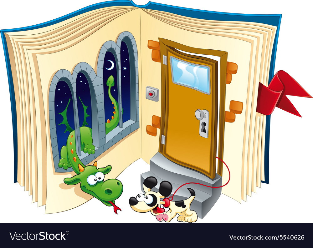 Story book Royalty Free Vector Image - VectorStock Story book Royalty Free Vector Image - VectorStock