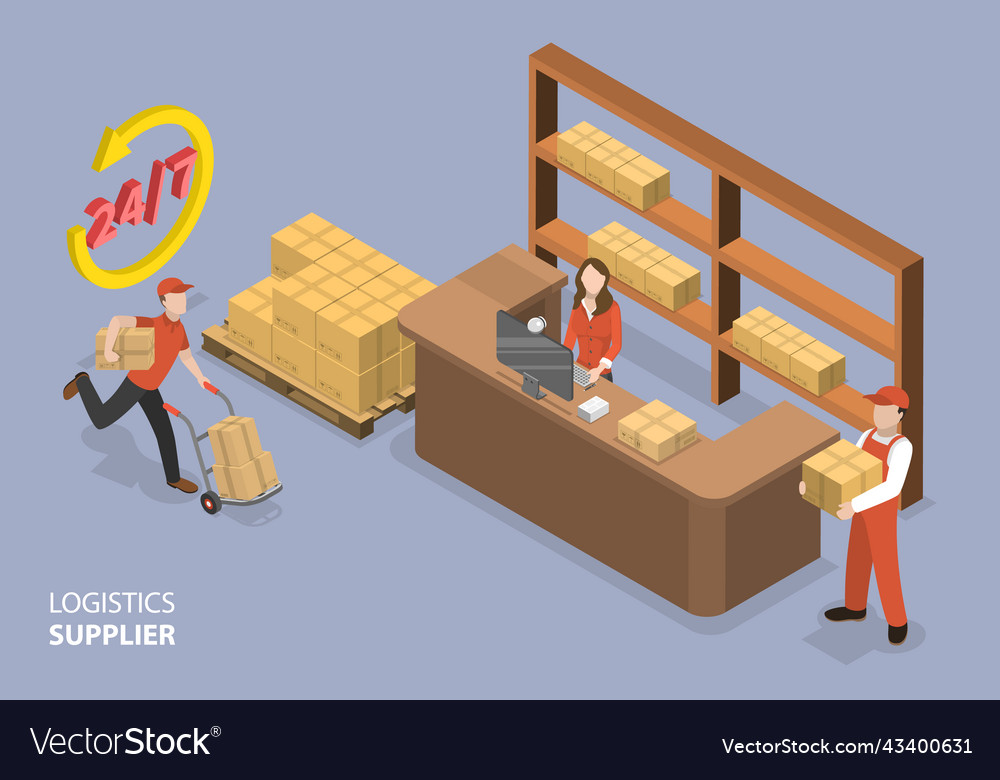 3d isometric flat conceptual Royalty Free Vector Image