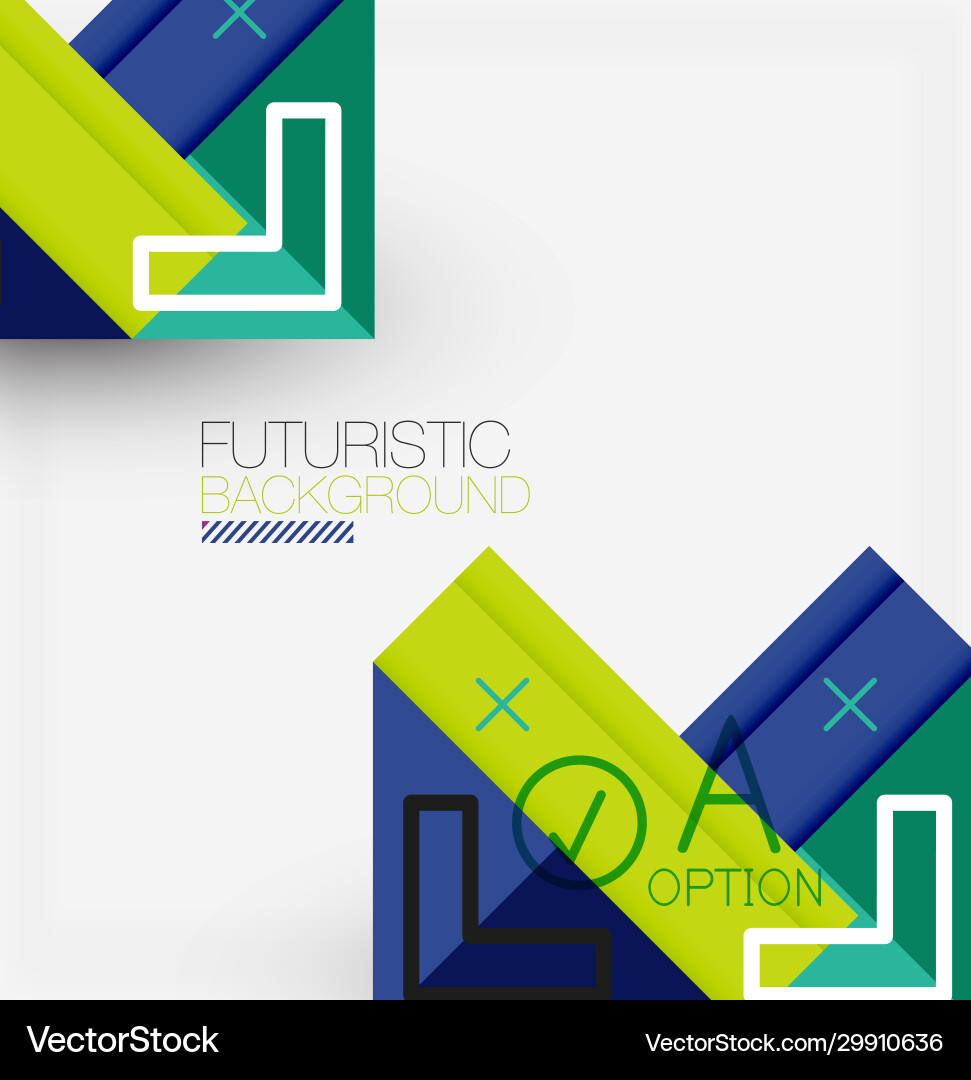 Abstract background geometric business Royalty Free Vector