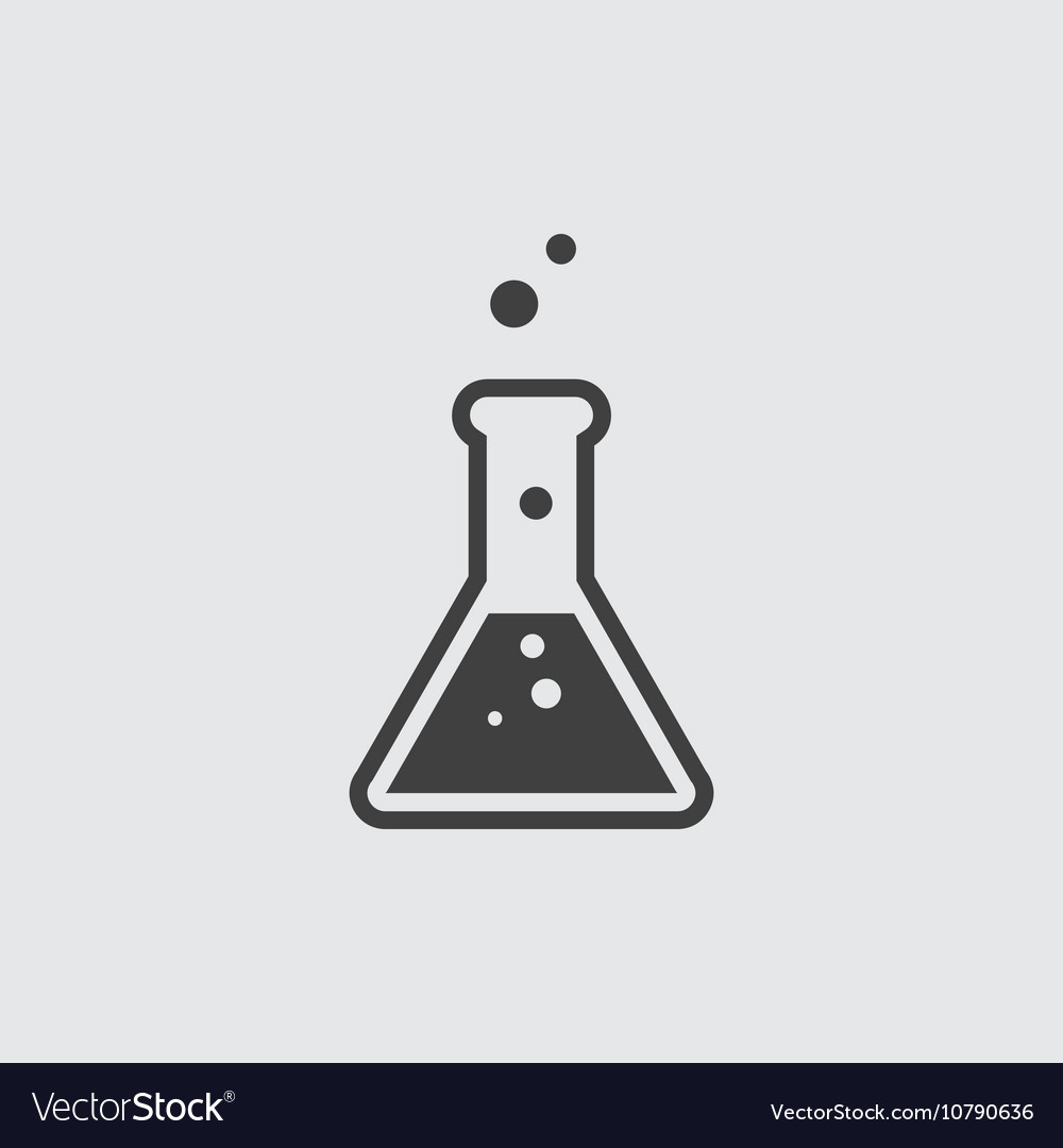 Flask icon Royalty Free Vector Image - VectorStock