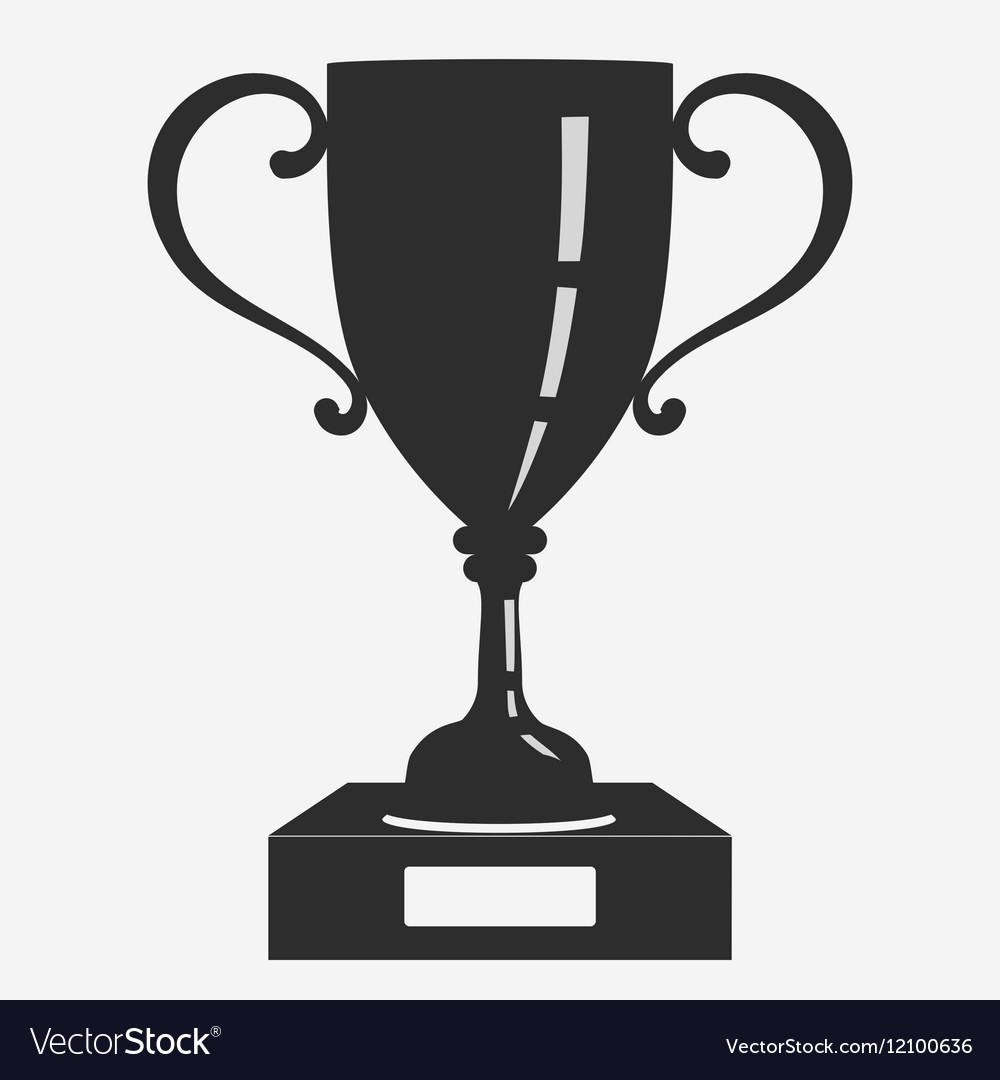Trophy cup Royalty Free Vector Image - VectorStock