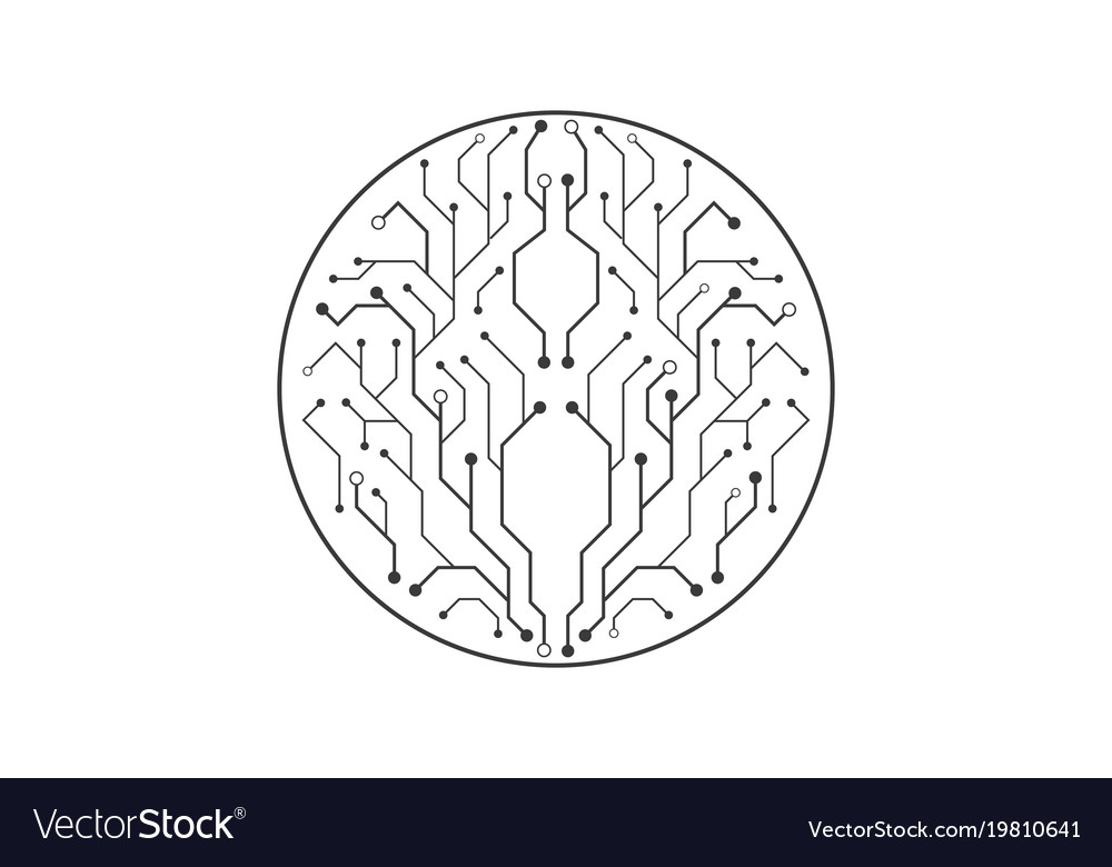 Circuit Royalty Free Vector Image - VectorStock
