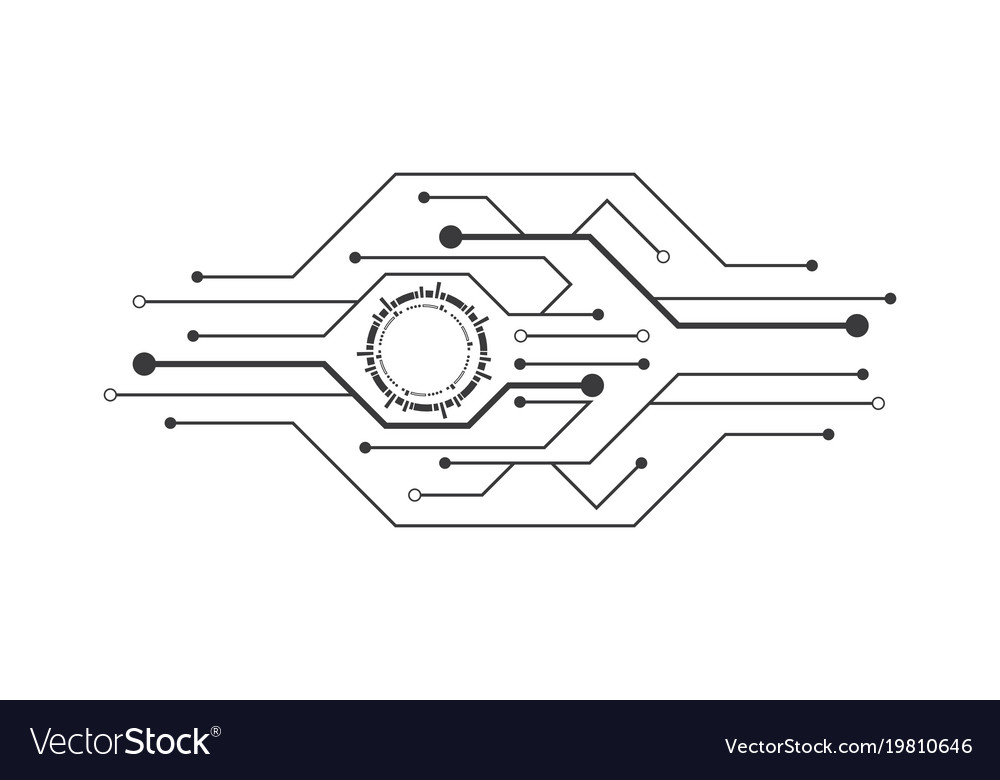 Circuit Royalty Free Vector Image - VectorStock