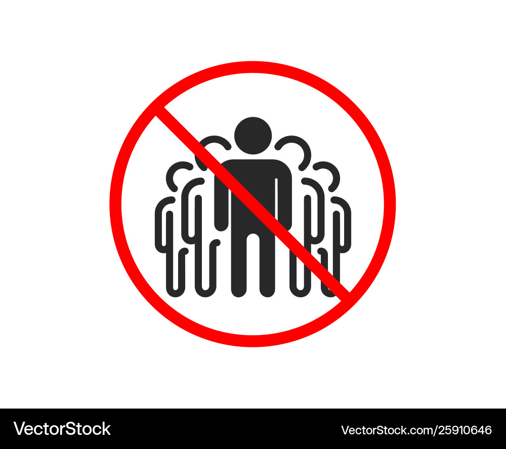 Group icon business management sign Royalty Free Vector