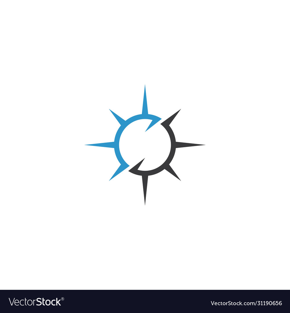 Compass logo Royalty Free Vector Image - VectorStock
