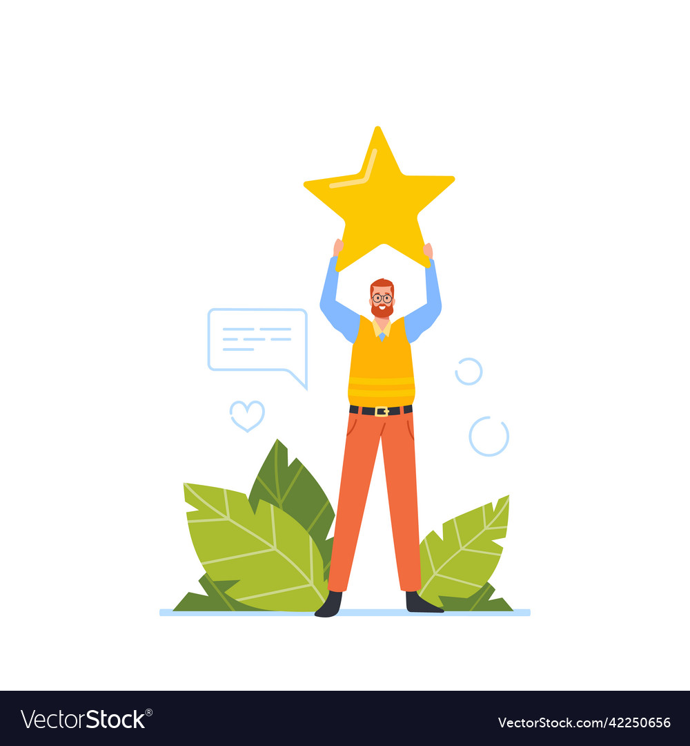 Ranking evaluation and classification concept Vector Image