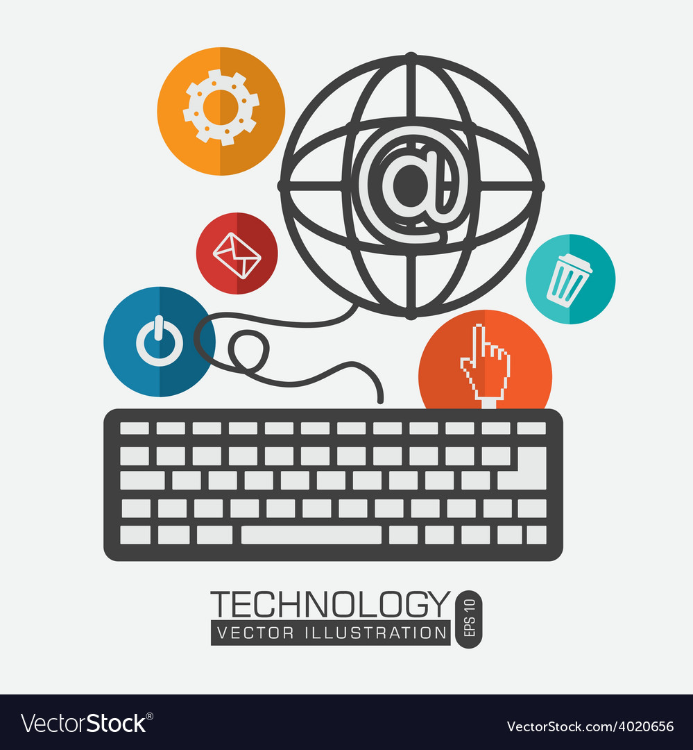 Technology design Royalty Free Vector Image - VectorStock