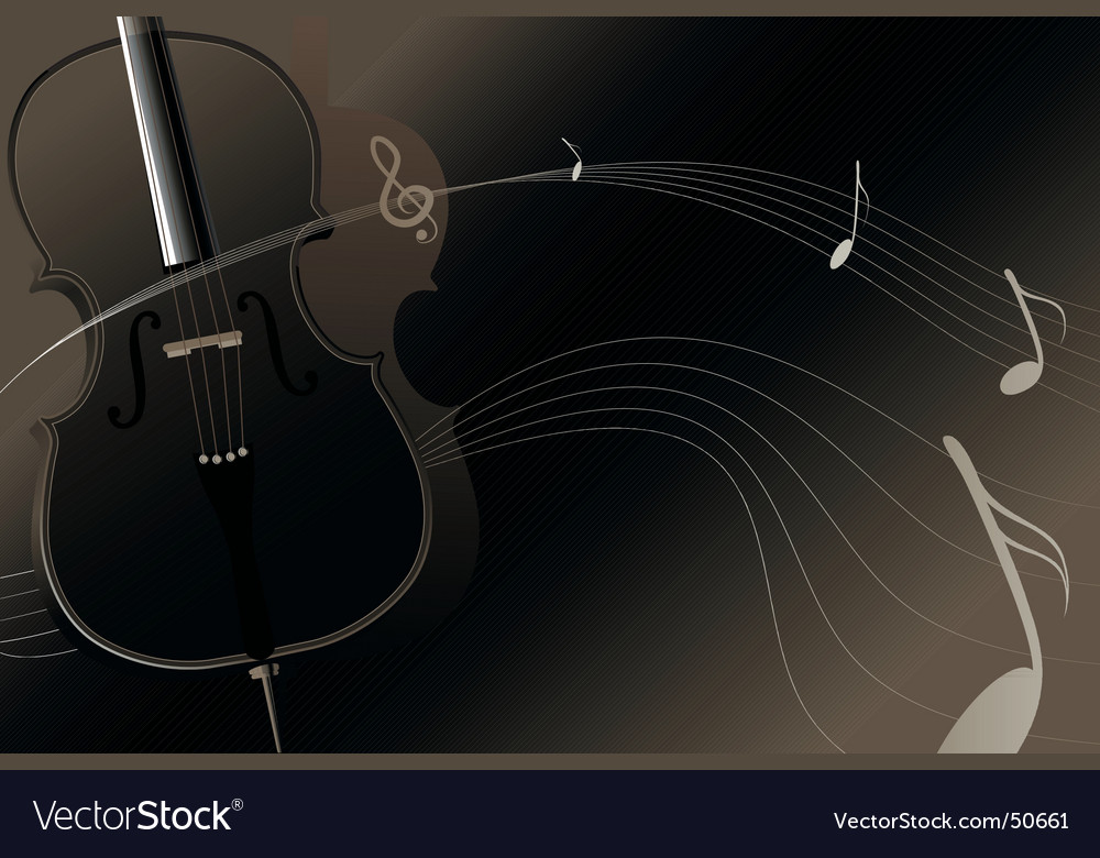 Cello Royalty Free Vector Image - VectorStock