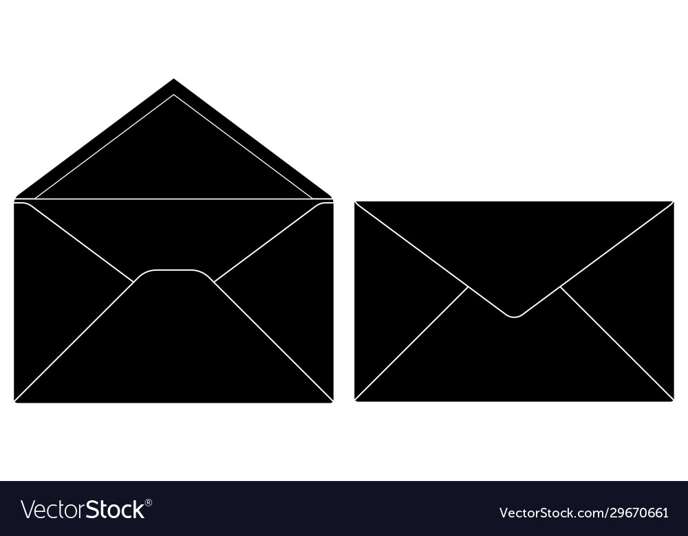 Envelope icon Royalty Free Vector Image - VectorStock