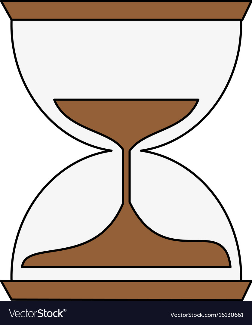 Hourglass Royalty Free Vector Image - VectorStock