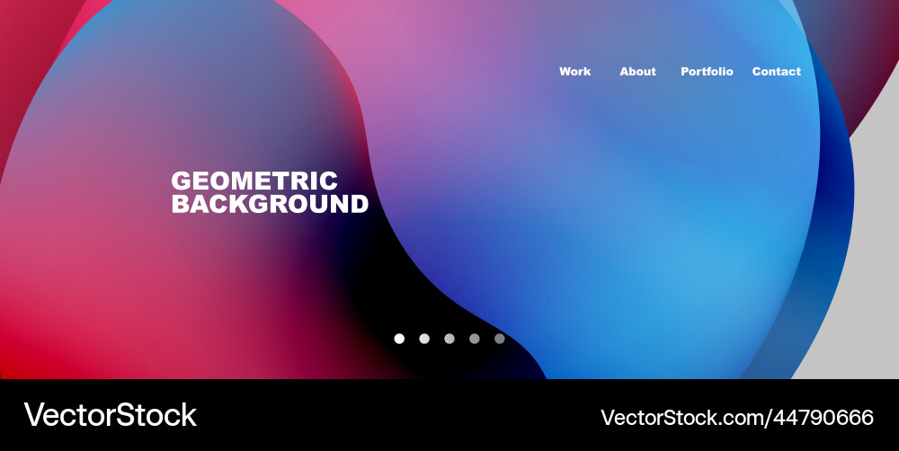 Liquid fluid shapes with flowin gradients abstract