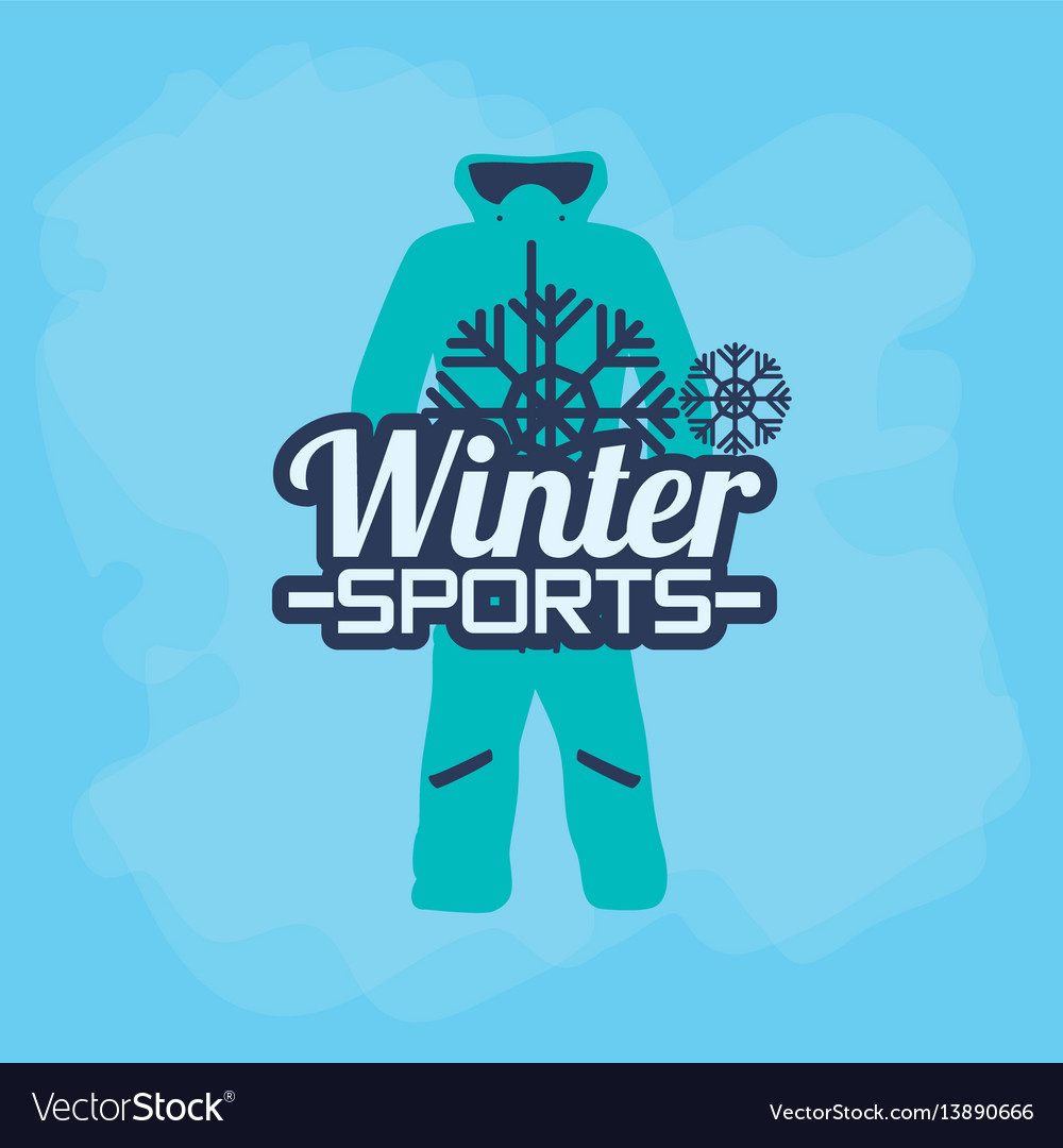 Snowboarding and winter sports Royalty Free Vector Image