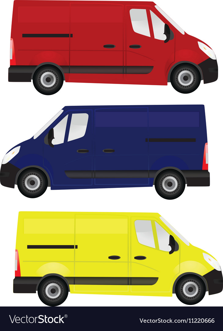 Van Royalty Free Vector Image - VectorStock