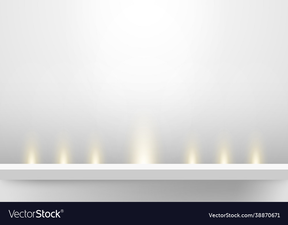 3d realistic minimal scene empty background white Vector Image 3d realistic minimal scene empty background white Vector Image