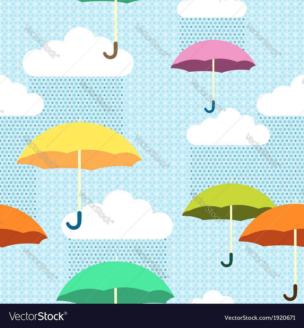 Pattern rain color Royalty Free Vector Image - VectorStock