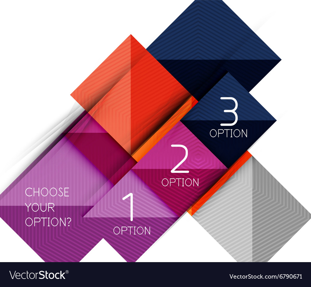 Square abstract background Royalty Free Vector Image