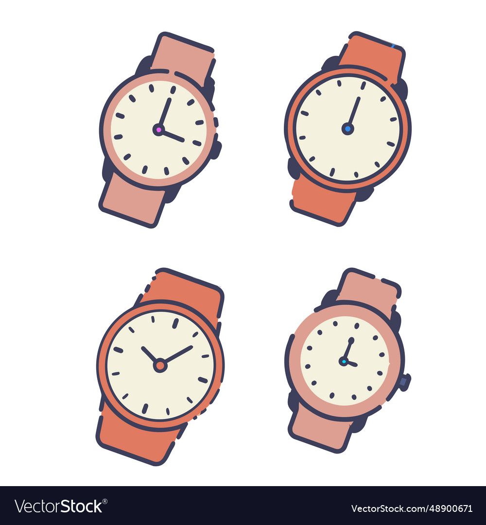 Watch Royalty Free Vector Image - VectorStock