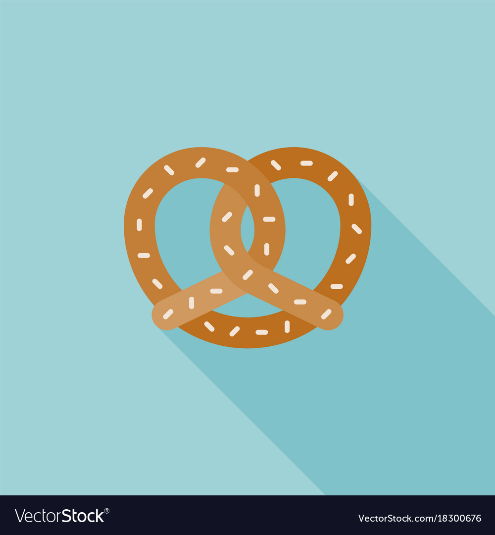 Pretzel icon Royalty Free Vector Image - VectorStock