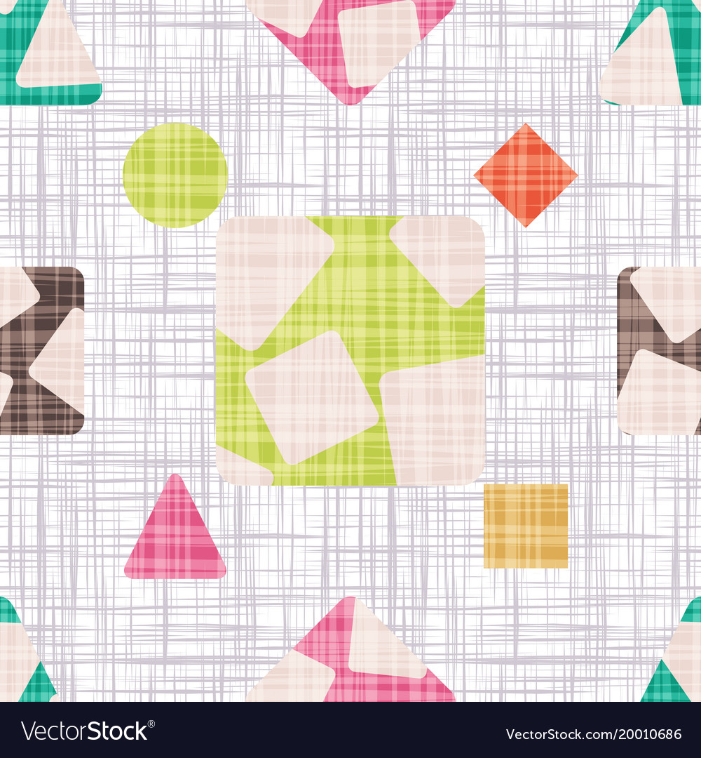 Seamless pattern background tissue design Vector Image