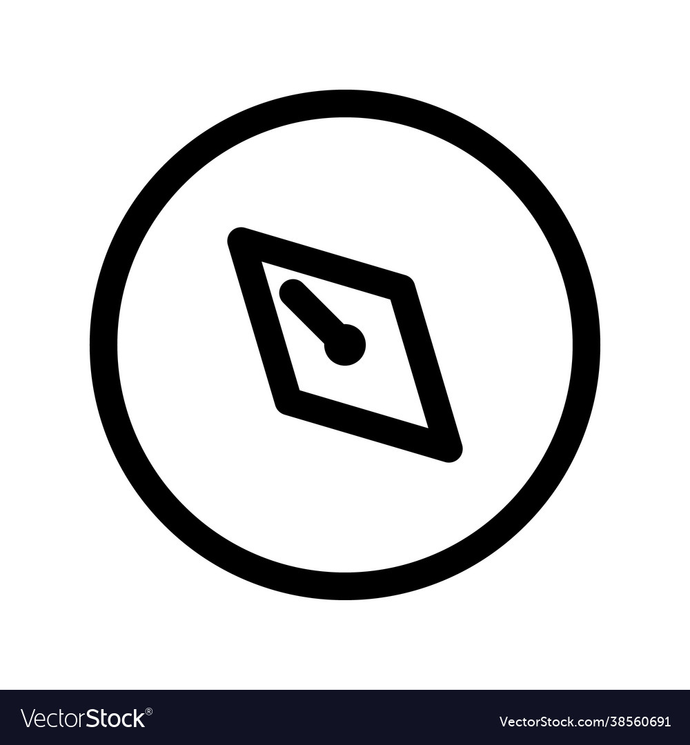 Compass Royalty Free Vector Image Vectorstock
