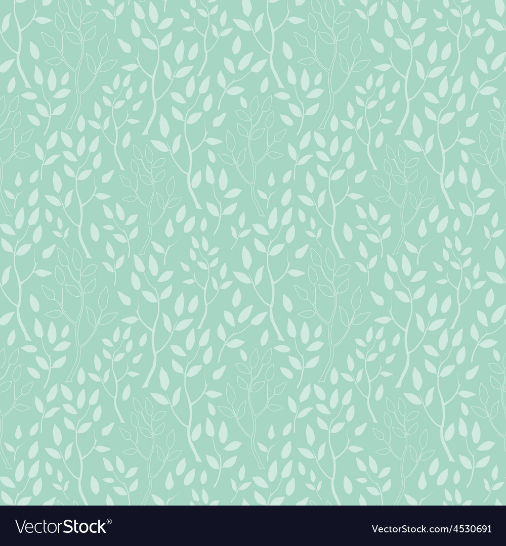 Green trees texture seamless pattern Royalty Free Vector