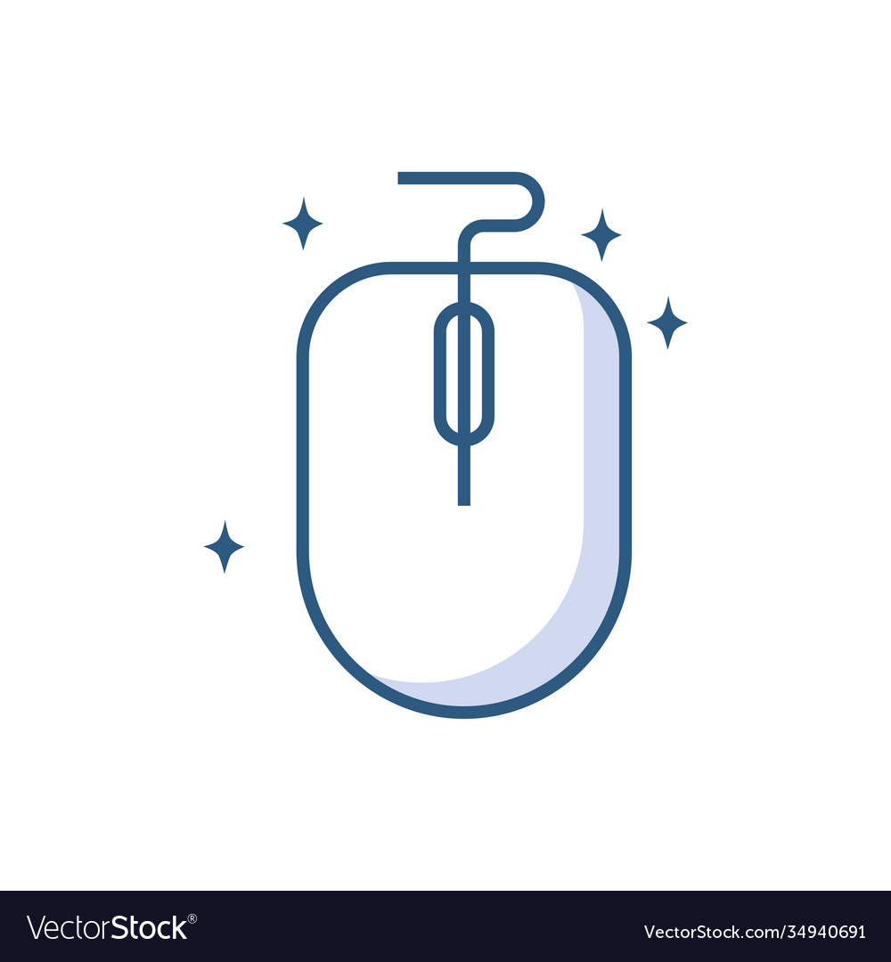 Mouse software device technology object line style