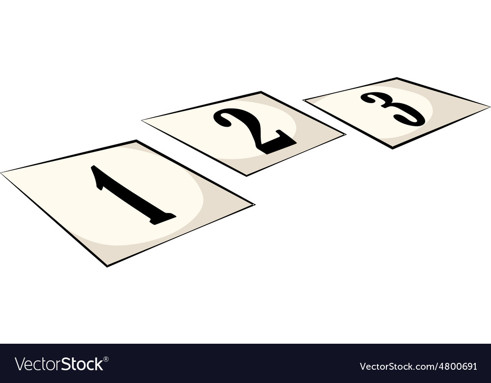 Numbers Royalty Free Vector Image - VectorStock