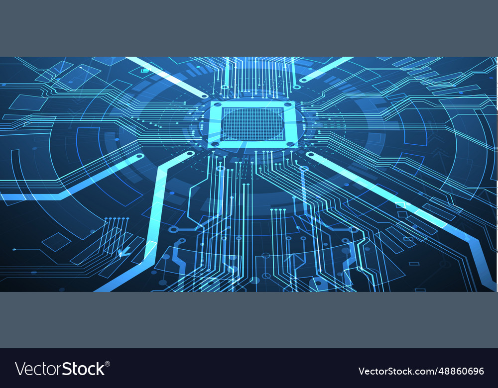 Abstract background on technological Royalty Free Vector