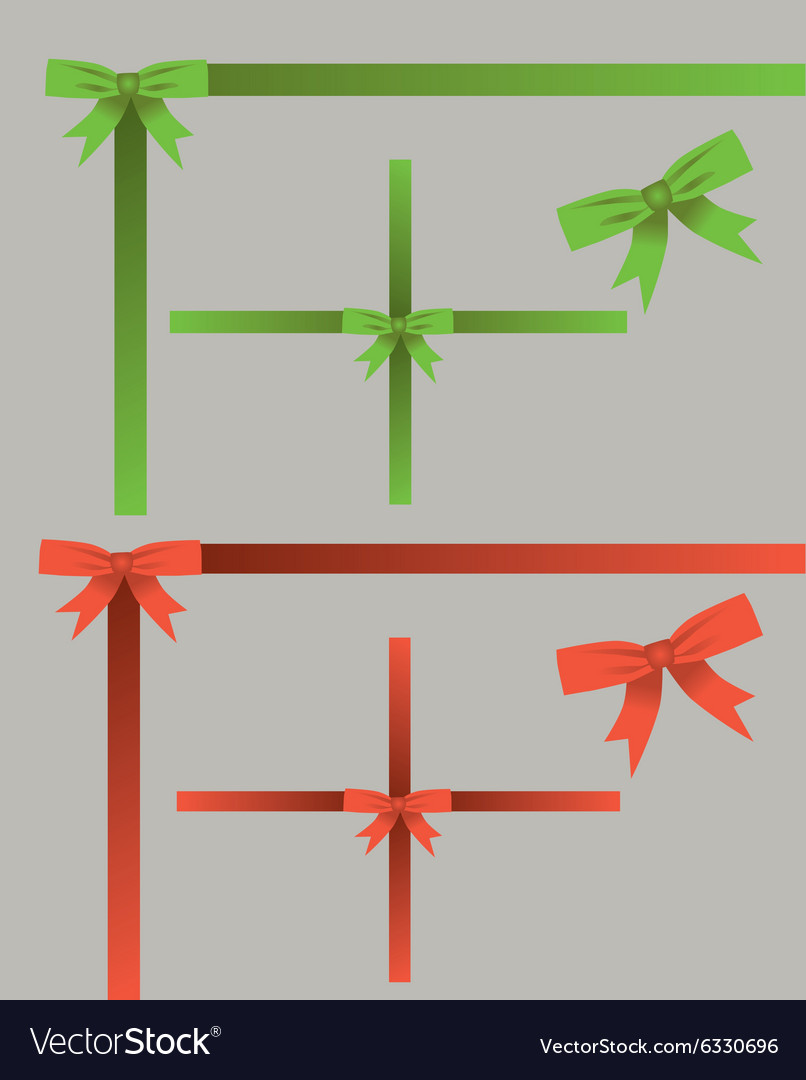Bows Royalty Free Vector Image - VectorStock