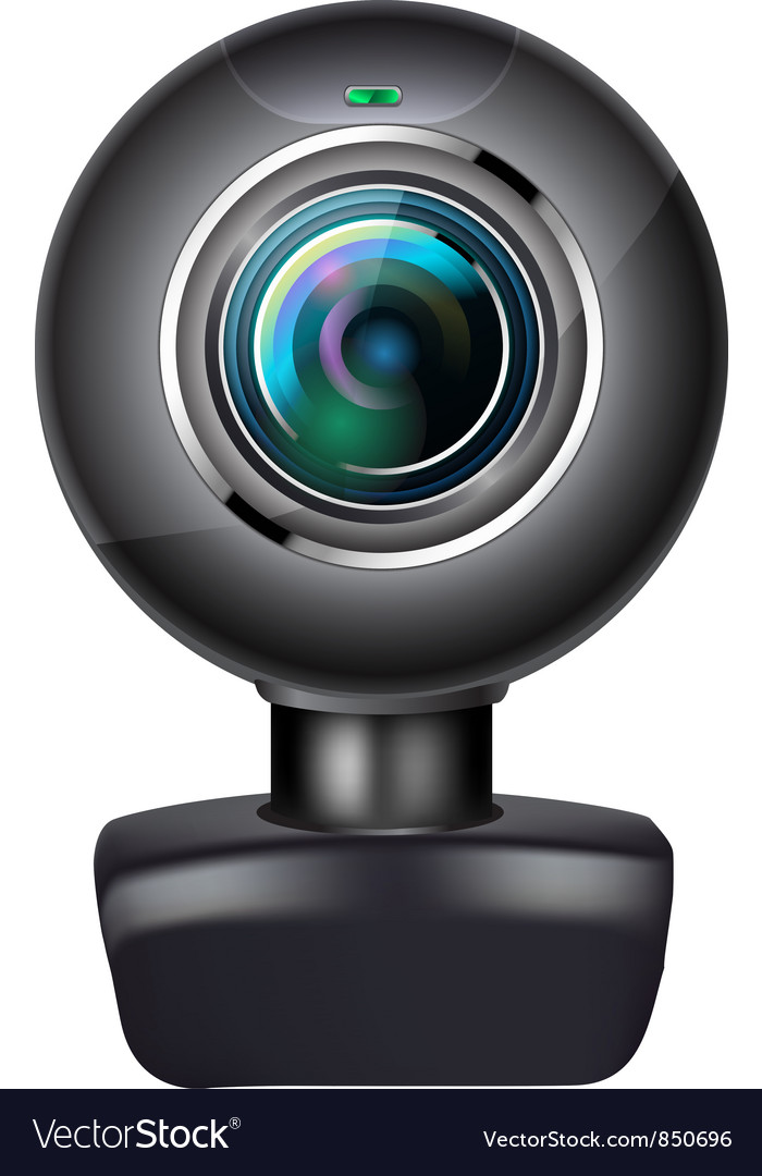 Web camera Royalty Free Vector Image - VectorStock