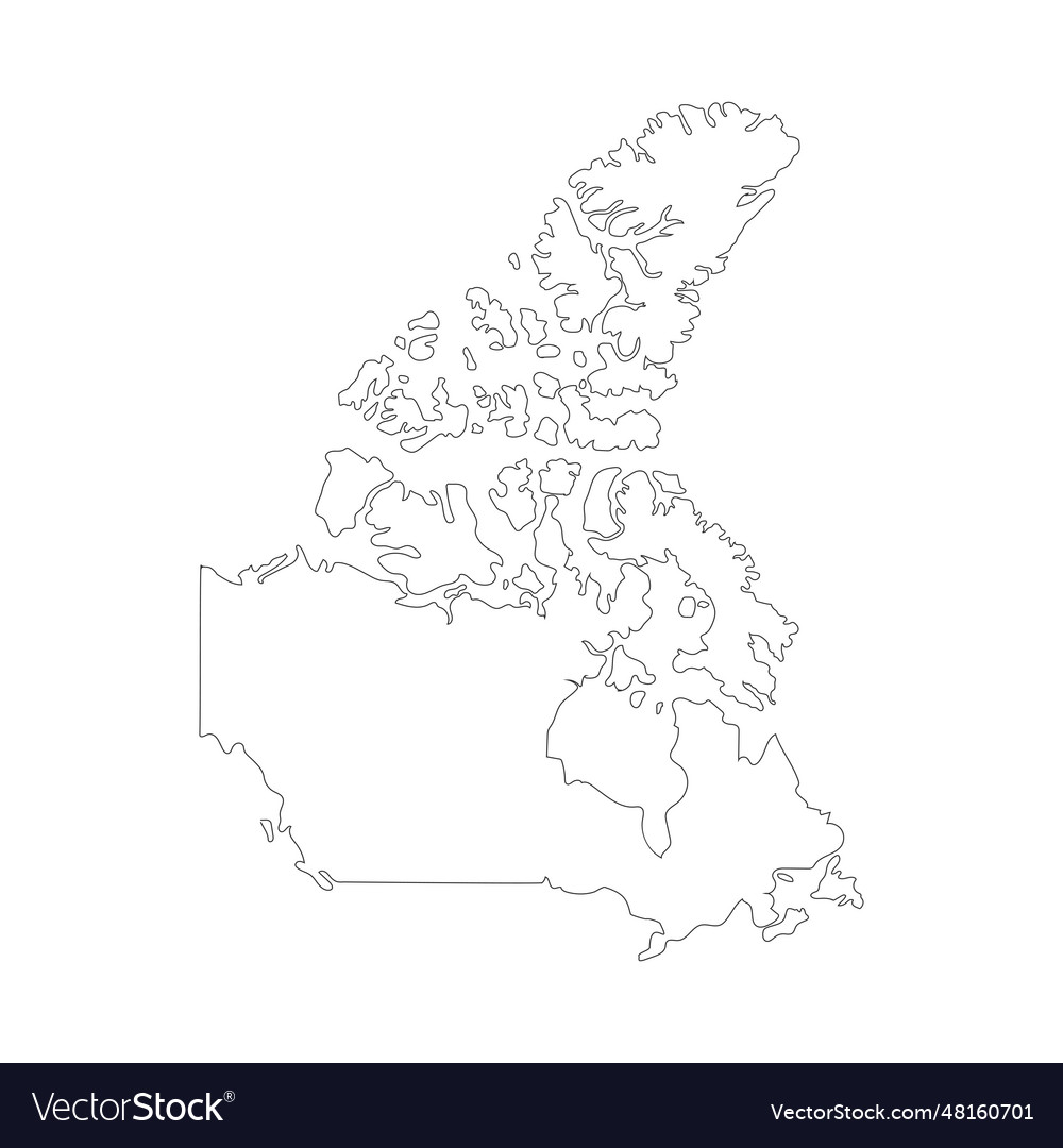 Canada map icon Royalty Free Vector Image - VectorStock Canada map icon Royalty Free Vector Image - VectorStock