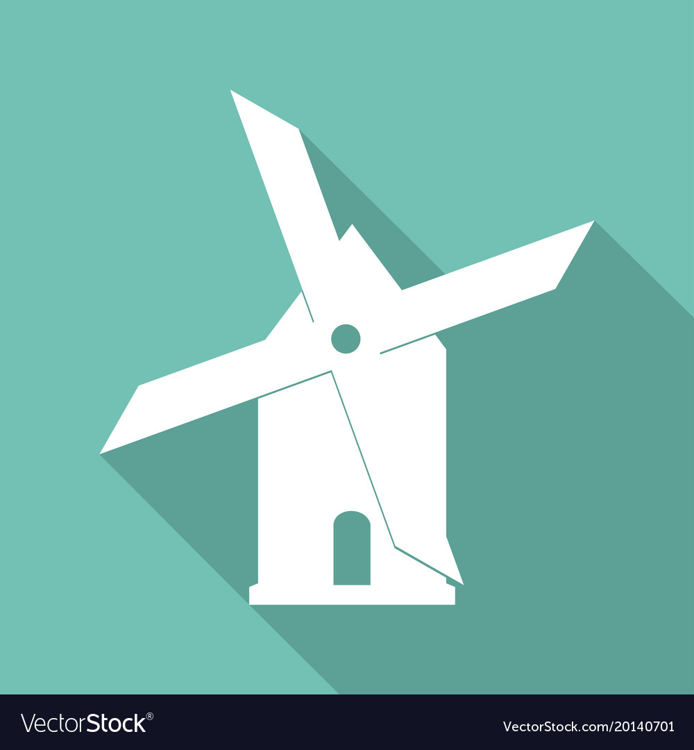 Mill icon Royalty Free Vector Image - VectorStock