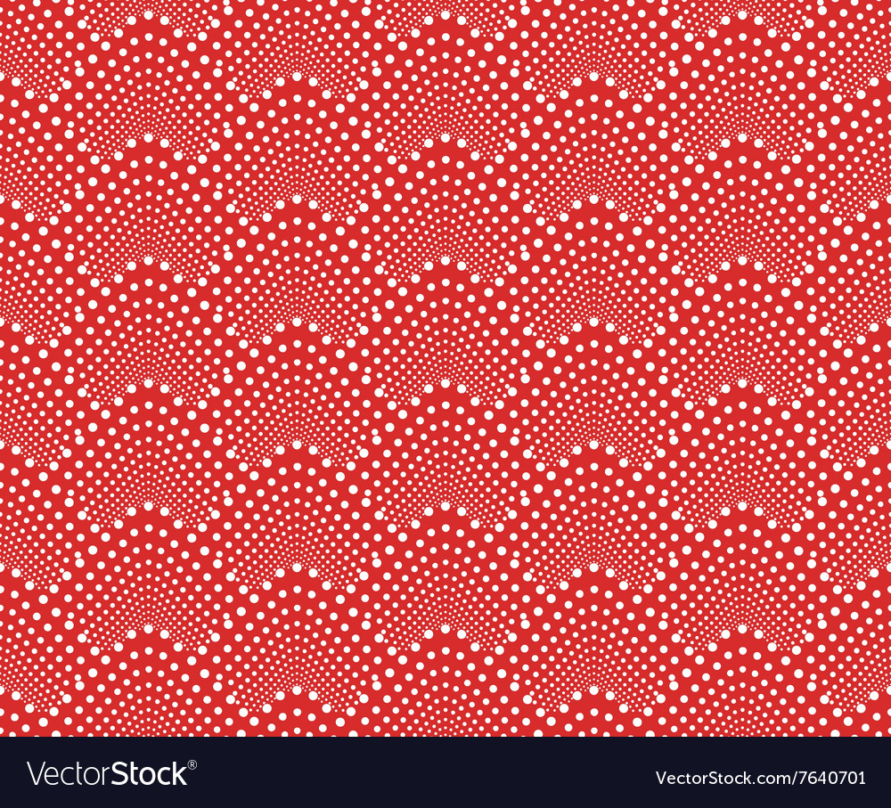 Seamless pattern with dotted scales Royalty Free Vector