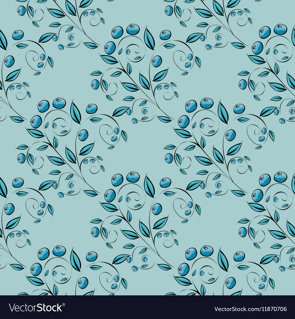 Abstract Berries seamless pattern Royalty Free Vector Image