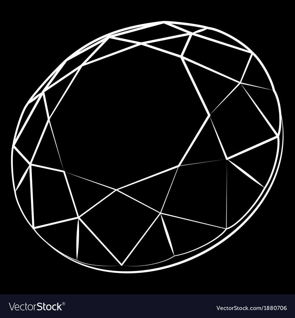 Diamond Royalty Free Vector Image - VectorStock