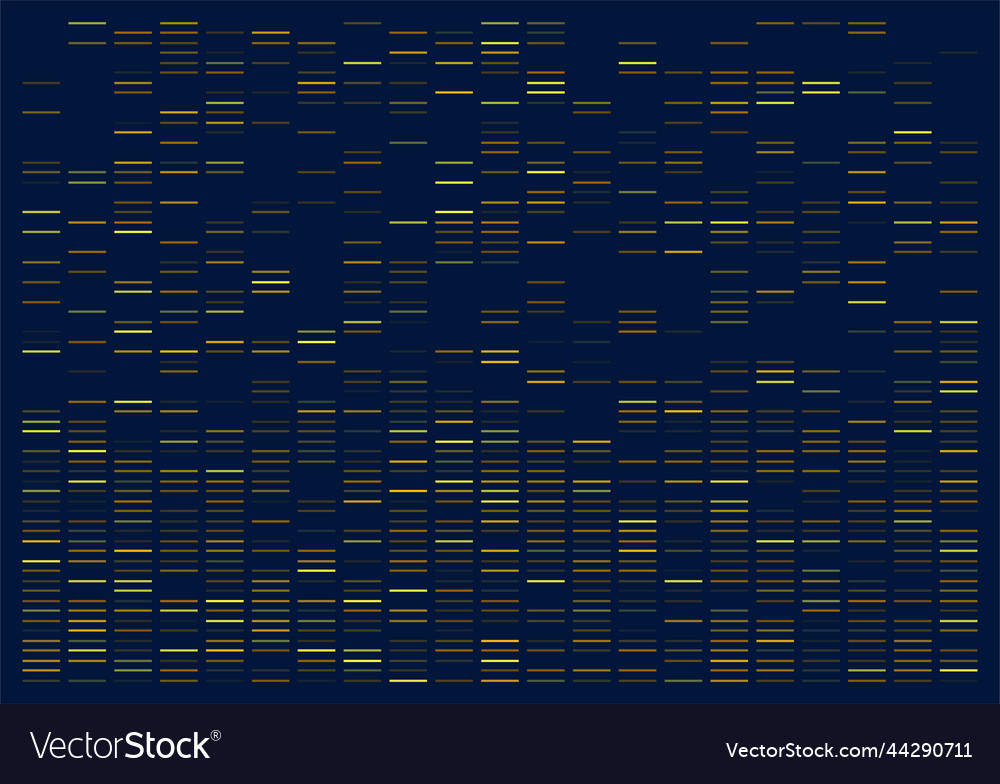 Big Genomic Data Visualization Royalty Free Vector Image