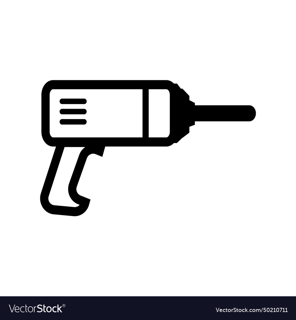 Drilling machine icon Royalty Free Vector Image