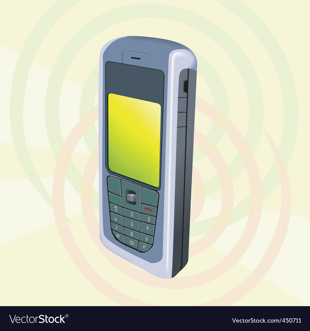 Mobile Royalty Free Vector Image - VectorStock