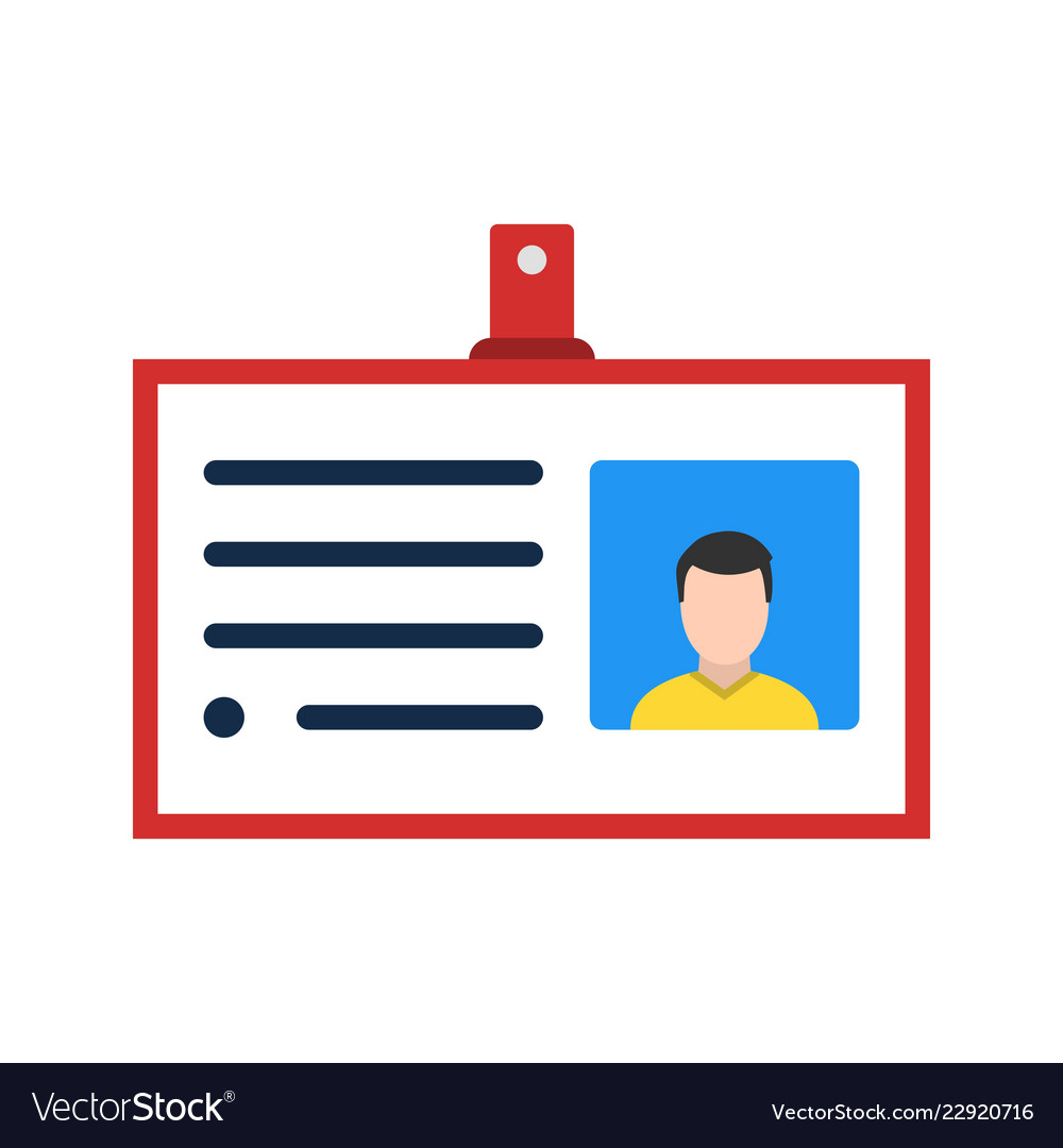 Business card icon Royalty Free Vector Image - VectorStock