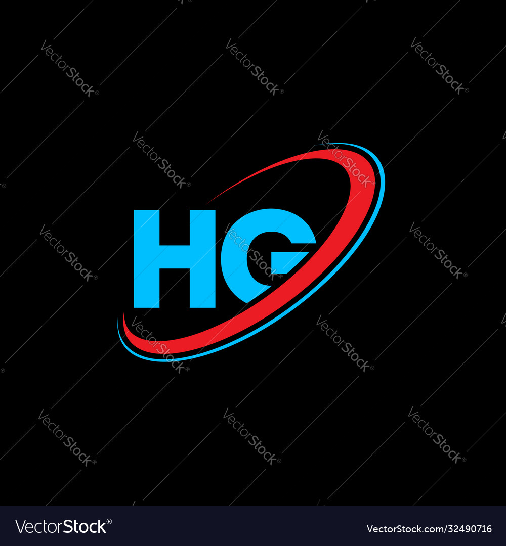 Hg h g letter logo design initial Royalty Free Vector Image Hg h g letter logo design initial Royalty Free Vector Image