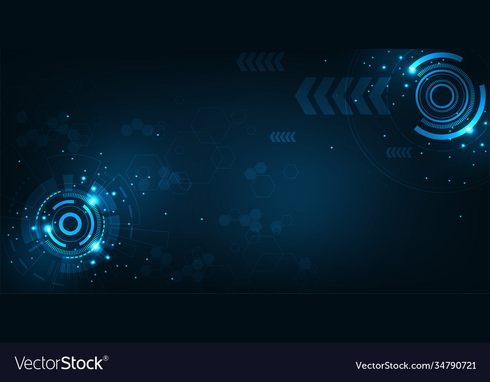 Background in concept technology Royalty Free Vector Image