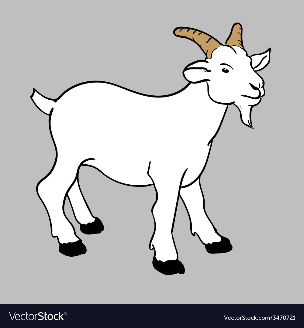 Goat Royalty Free Vector Image - VectorStock
