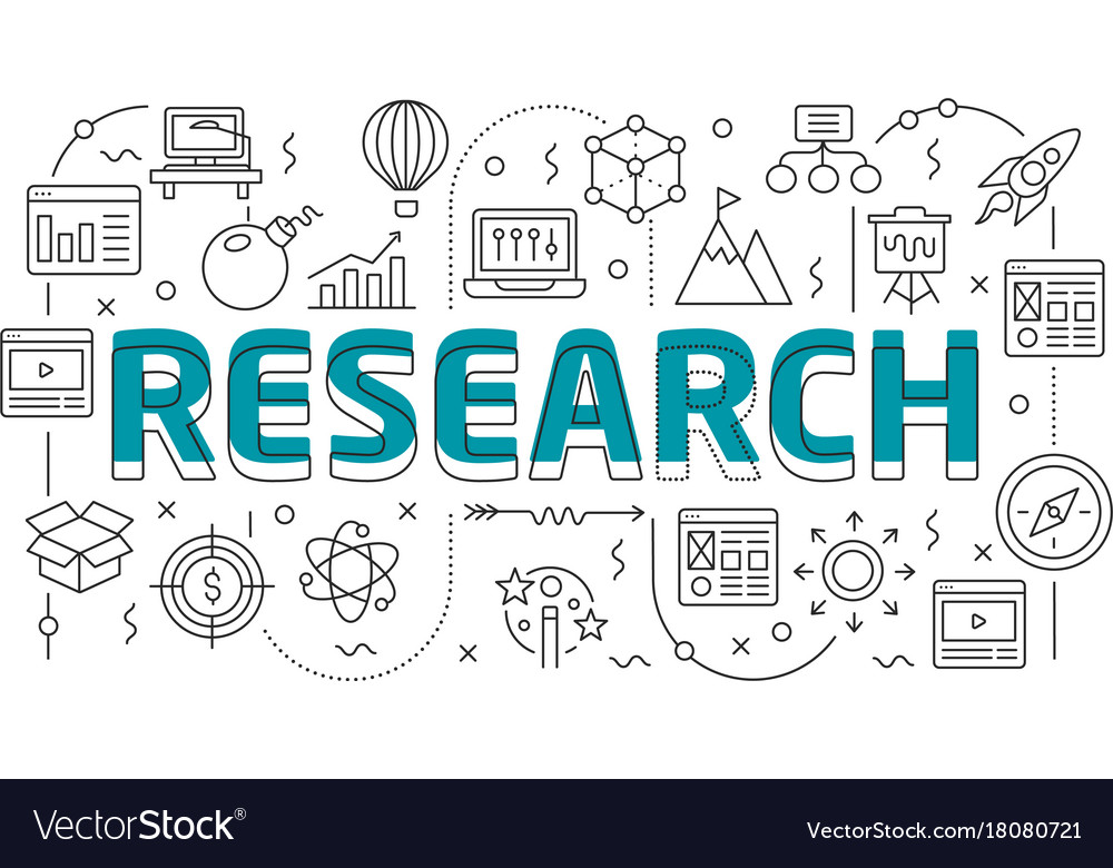 Linear slide for the presentation Royalty Free Vector Image