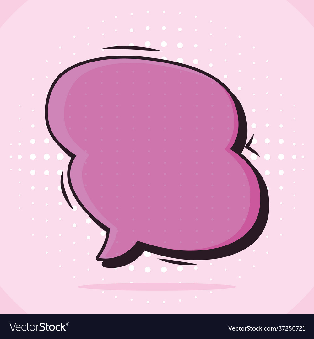 Pop art bubble Royalty Free Vector Image - VectorStock