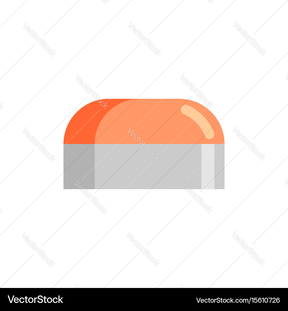 Cream pack isolated bank cosmetics on white Vector Image