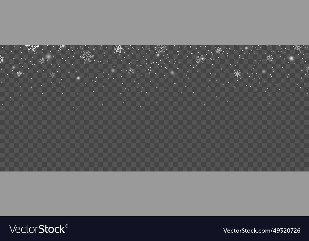 Glitter white color particles background effect Vector Image