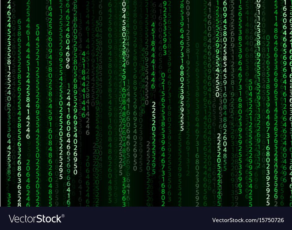 Technology binary background Royalty Free Vector Image