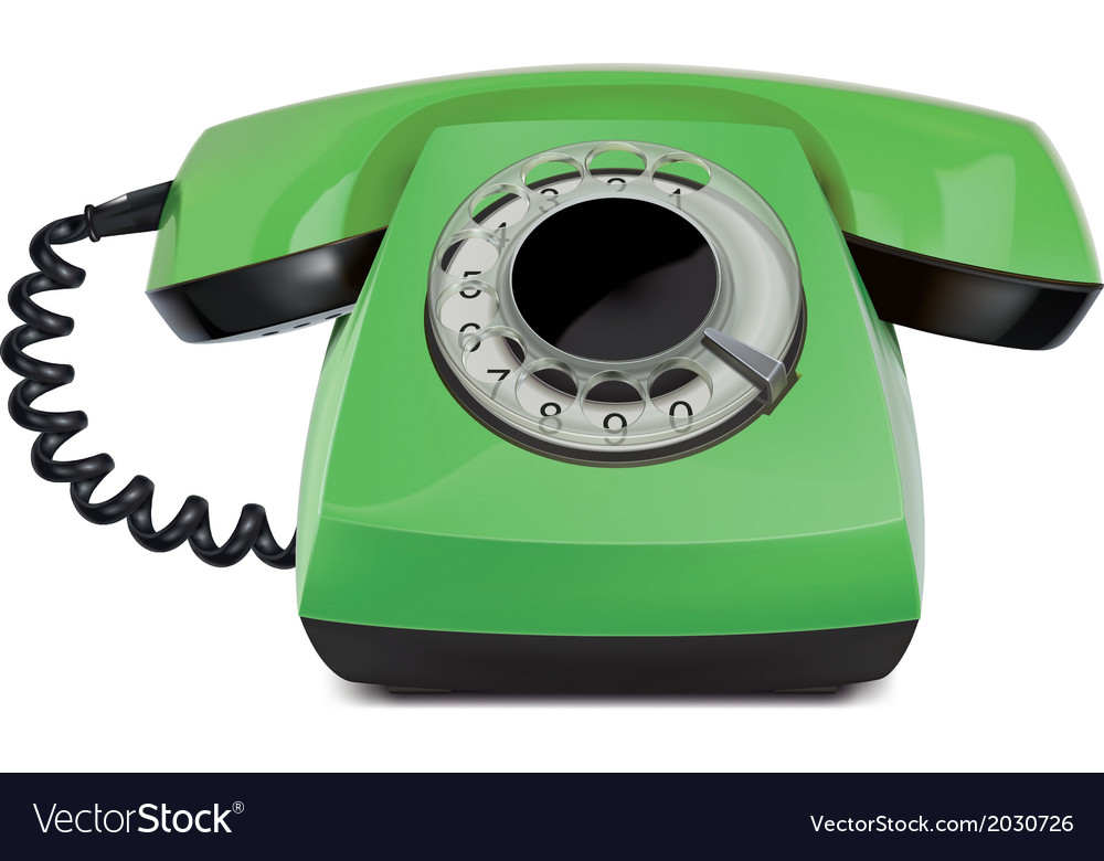 Telephone Royalty Free Vector Image - VectorStock