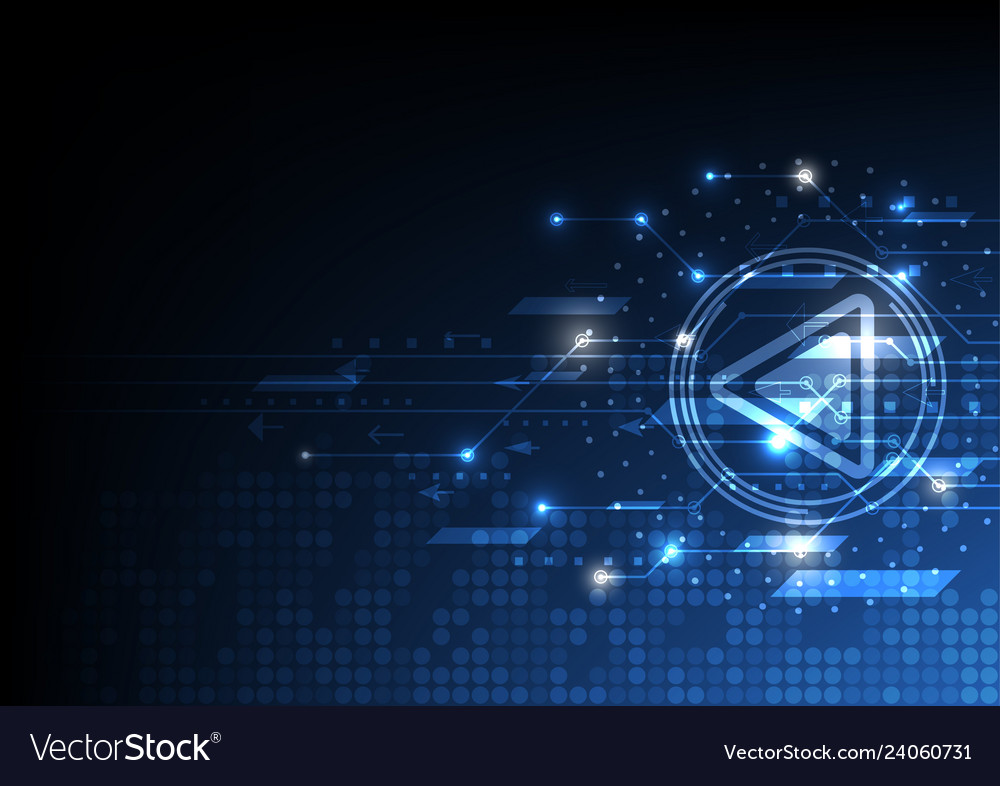 Abstract background technology electronic Vector Image